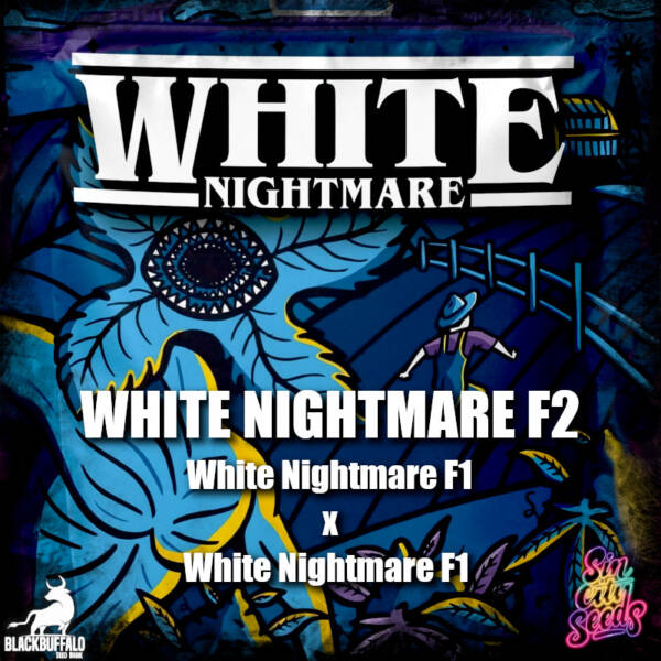 White Nightmare F2 Sin City regular seeds - BlackBuffalo